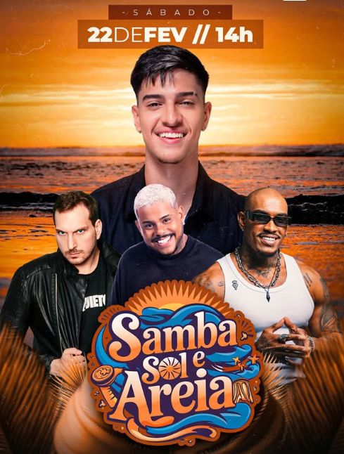 Samba, Sol e Areia – O melhor evento para curtir o verão! - Orla Rio