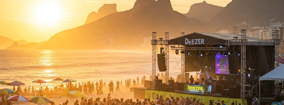 Deezer chega à orla carioca com clima de festival e esquenta para o ...
