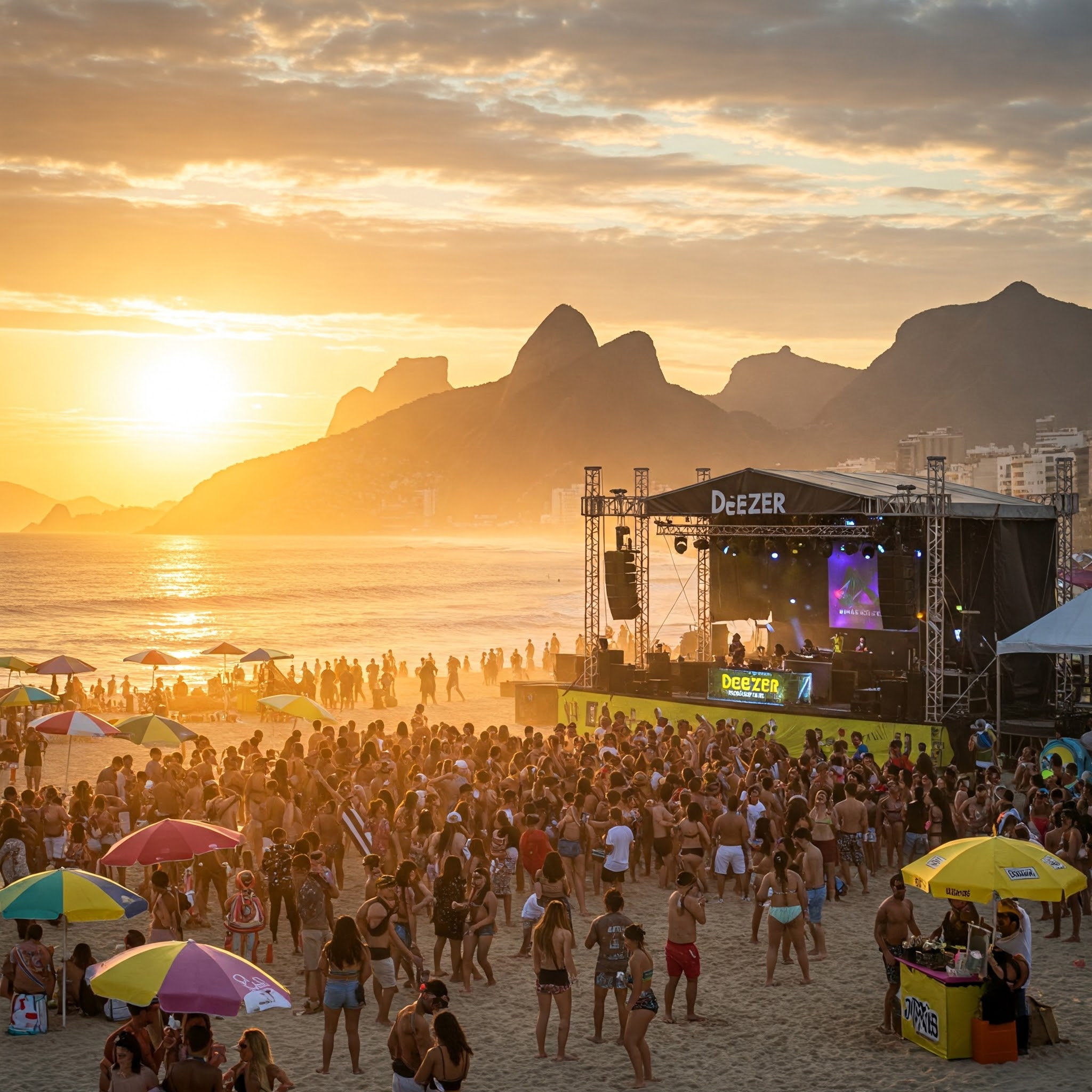 Deezer chega à orla carioca com clima de festival e esquenta para o ...