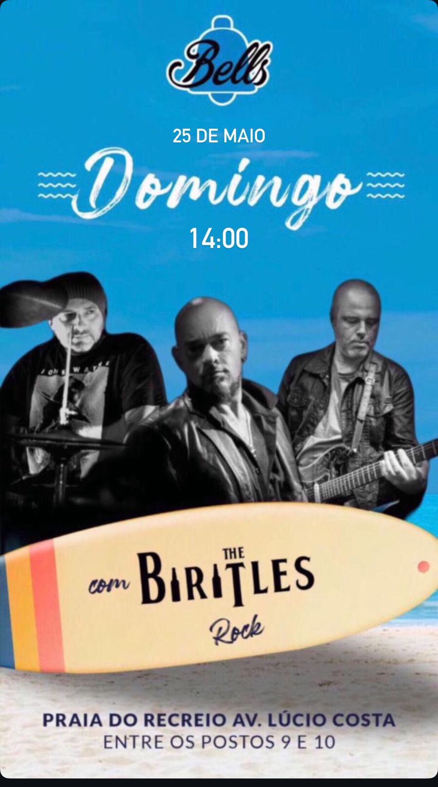 Domingo é Dia de Rock na Praia! - Orla Rio