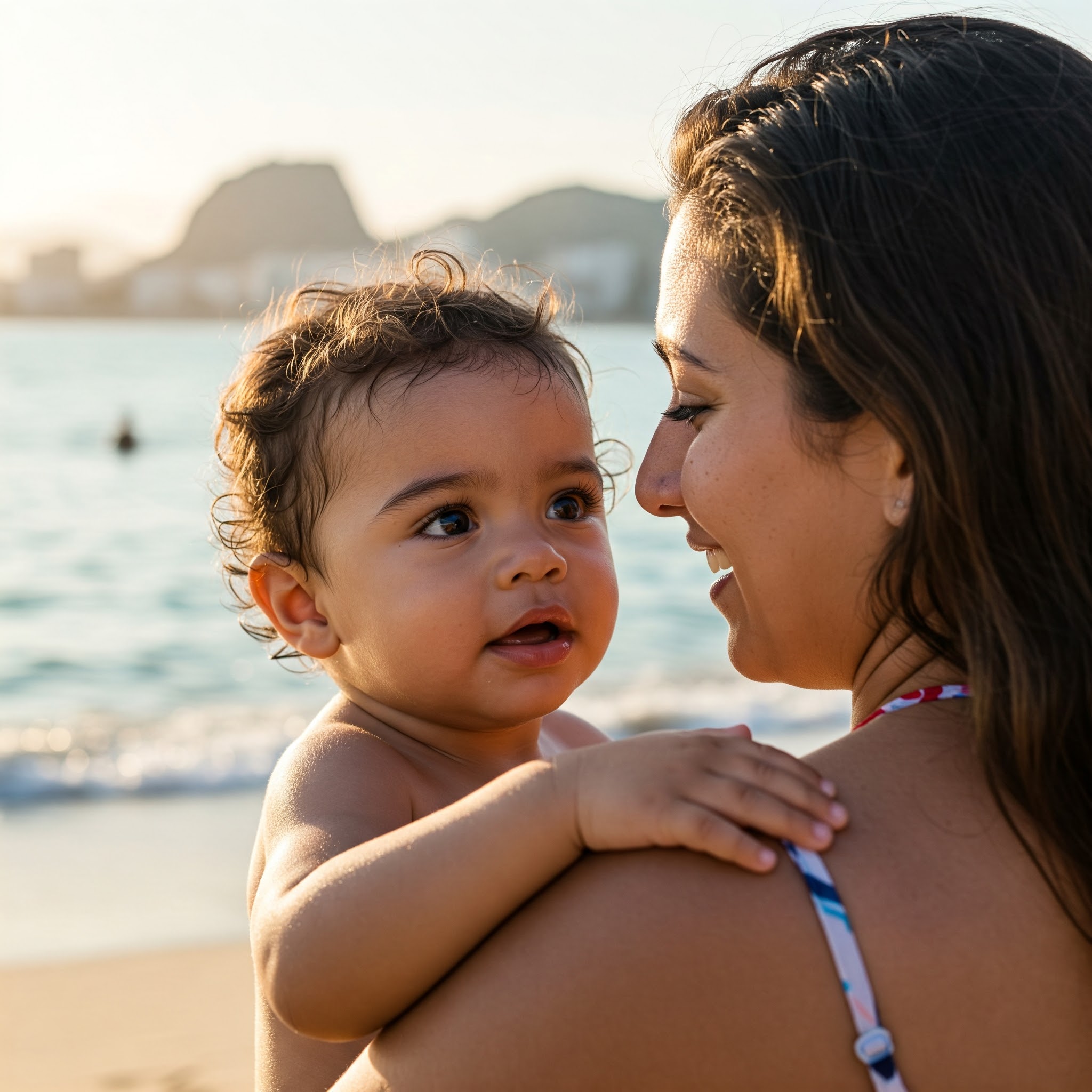 Mães da Orla: amor que abraça a praia inteira - Orla Rio